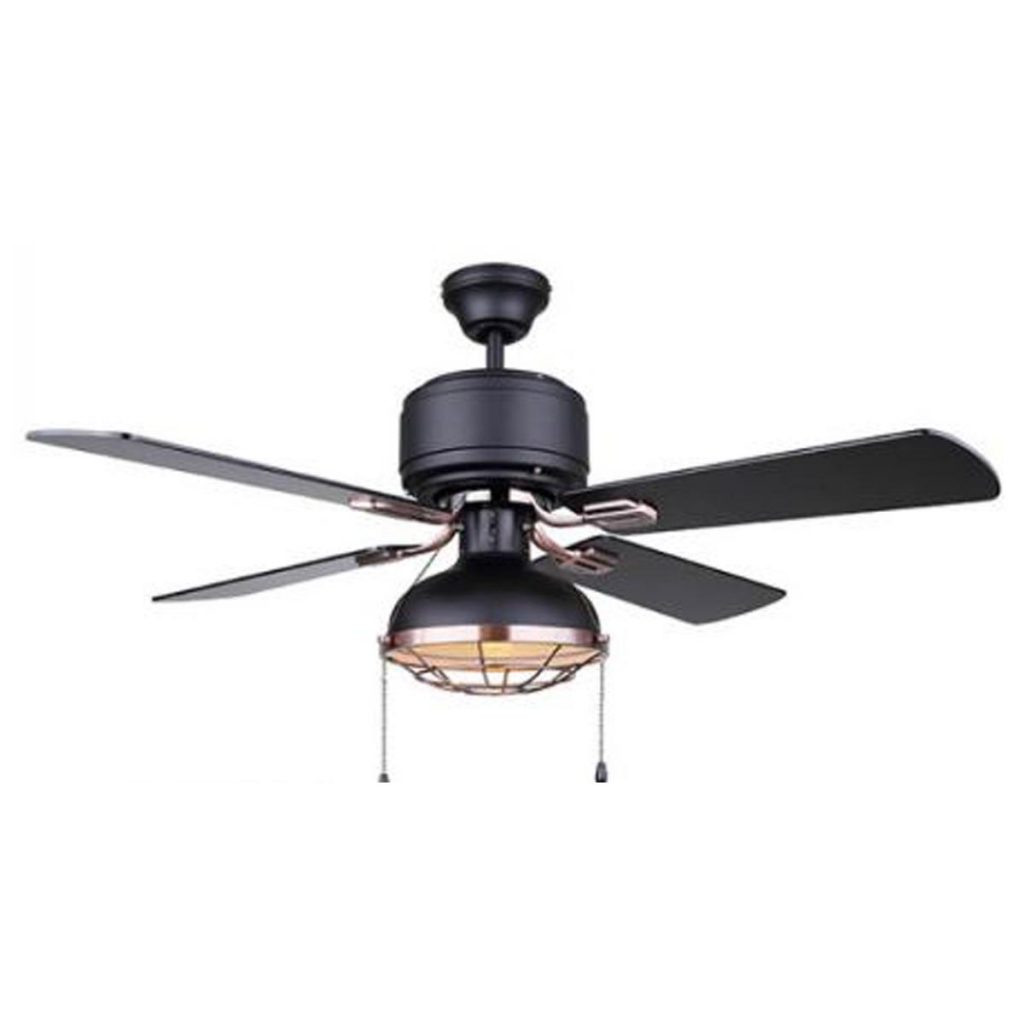 Canarm Mill 48" Ceiling Fan with light Oil Rubbed Bronze Finish | Heeby ...
