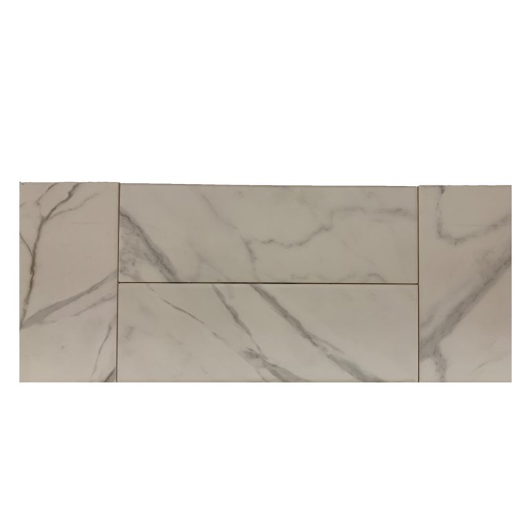 Daltile 4"x 12" Calacatta Empire | Heeby's Surplus Inc.