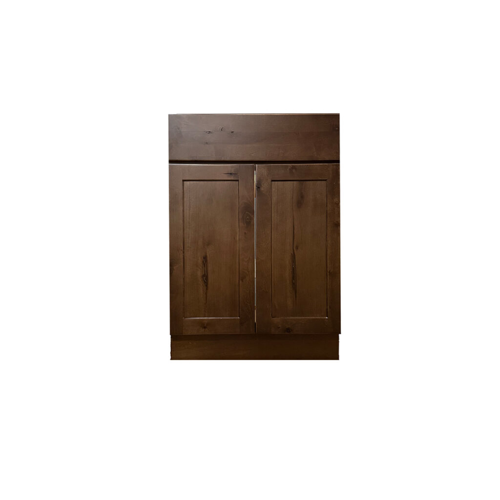 24x18 Rustic Walnut Vanity | Heeby's Surplus Inc.