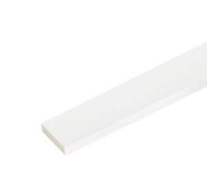 1" x 4" x 18' Primed Smooth PVC Board | Heeby's Surplus Inc.