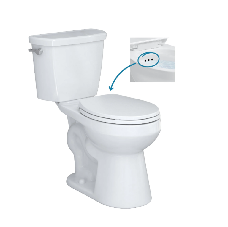 Easley Flush Guard 2pc Elongated ADA Toilet | Heeby's Surplus Inc.